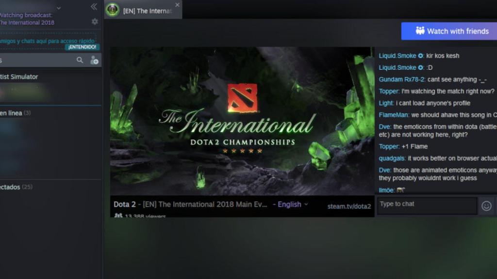 Steam TV ya disponible, el servicio de streaming en directo de Valve