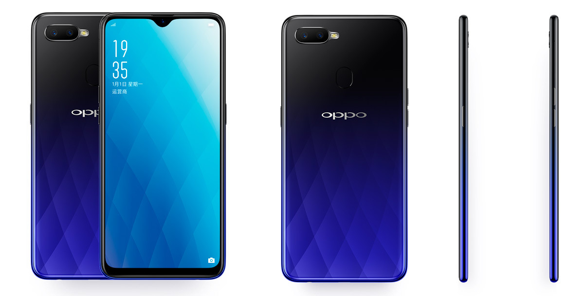 OPPO A7X, otro gama media de estilo elegante y con notch mínimo