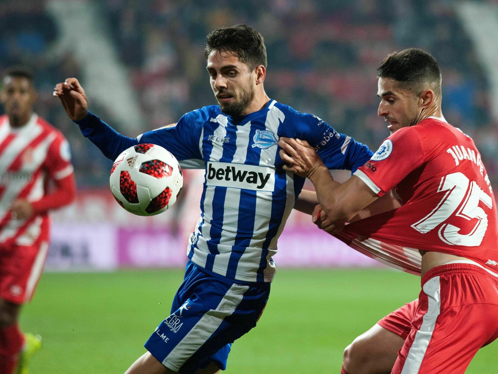 Las mejores imágenes del Girona - Alavés