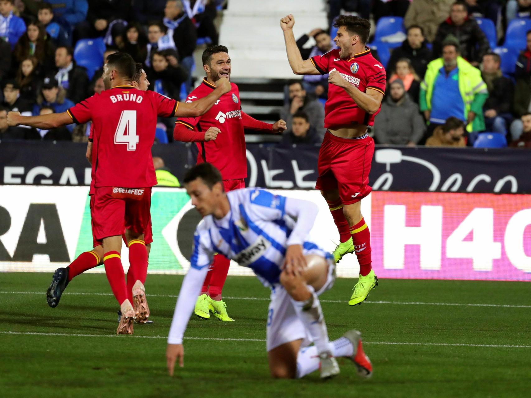 Las mejores imágenes del Leganés - Getafe