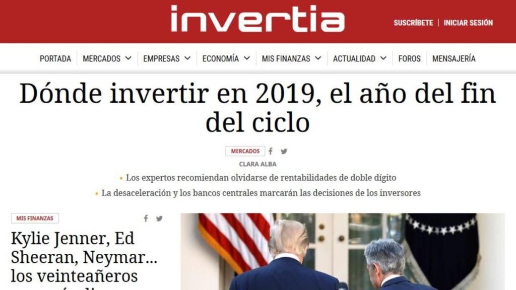 ¡Bienvenidos a la nueva 'Invertia'!
