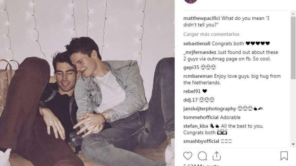 Un exjugador de la MLS confiesa que es homosexual con una foto con su novio