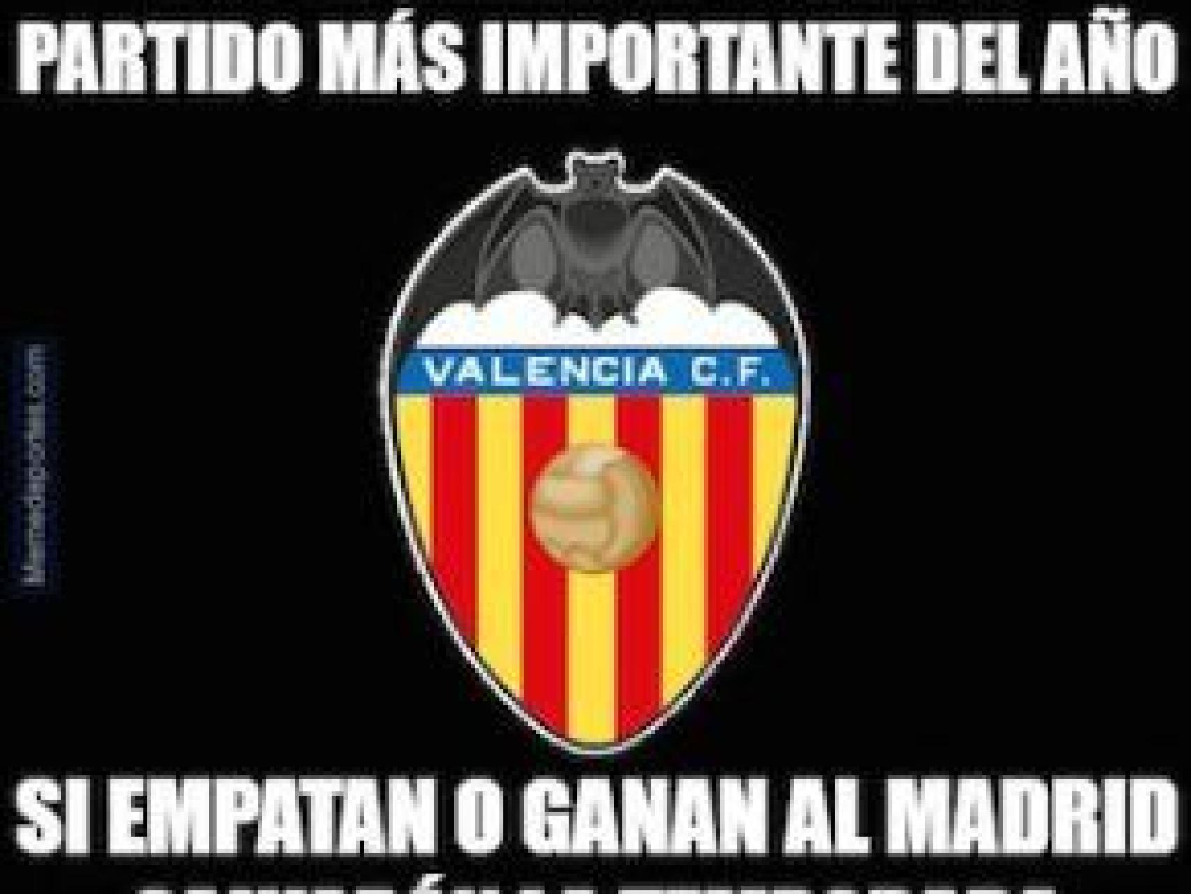 Los mejores memes del Valencia - Real Madrid de La Liga