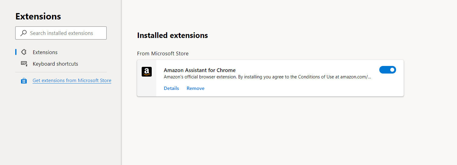 Cómo instalar extensiones en el nuevo navegador Edge basado en Chromium