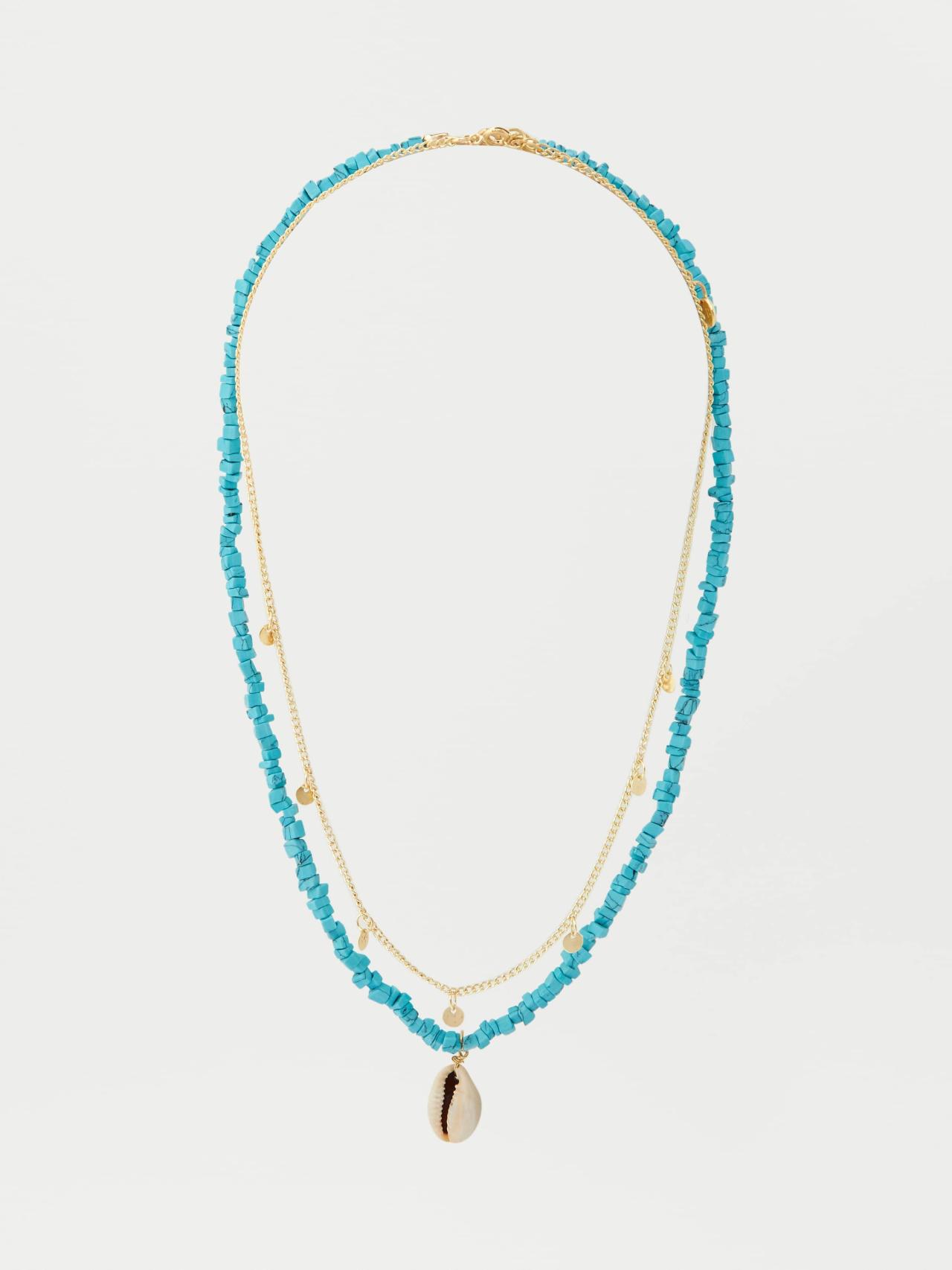 Regresan los collares de conchas, y puedes lucirlos por menos de 15 euros