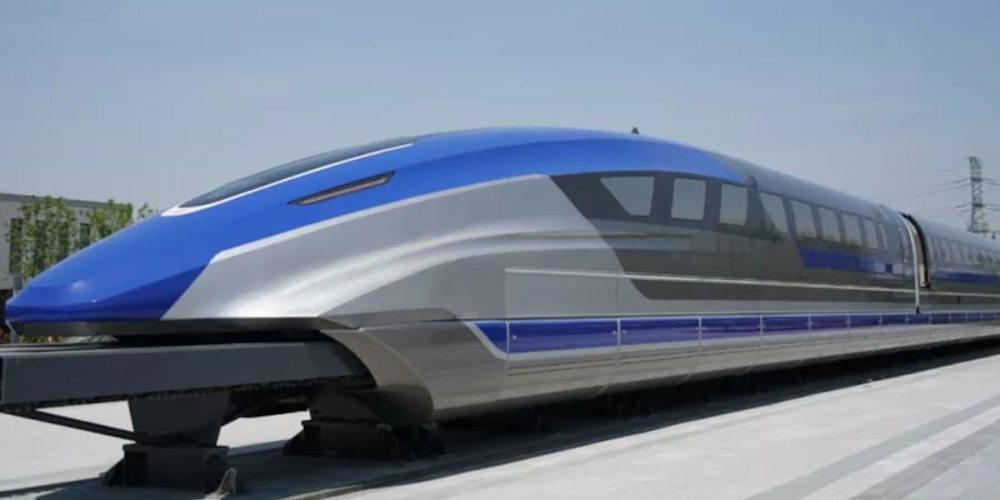 El nuevo tren maglev de China alcanzará los 600 km/h