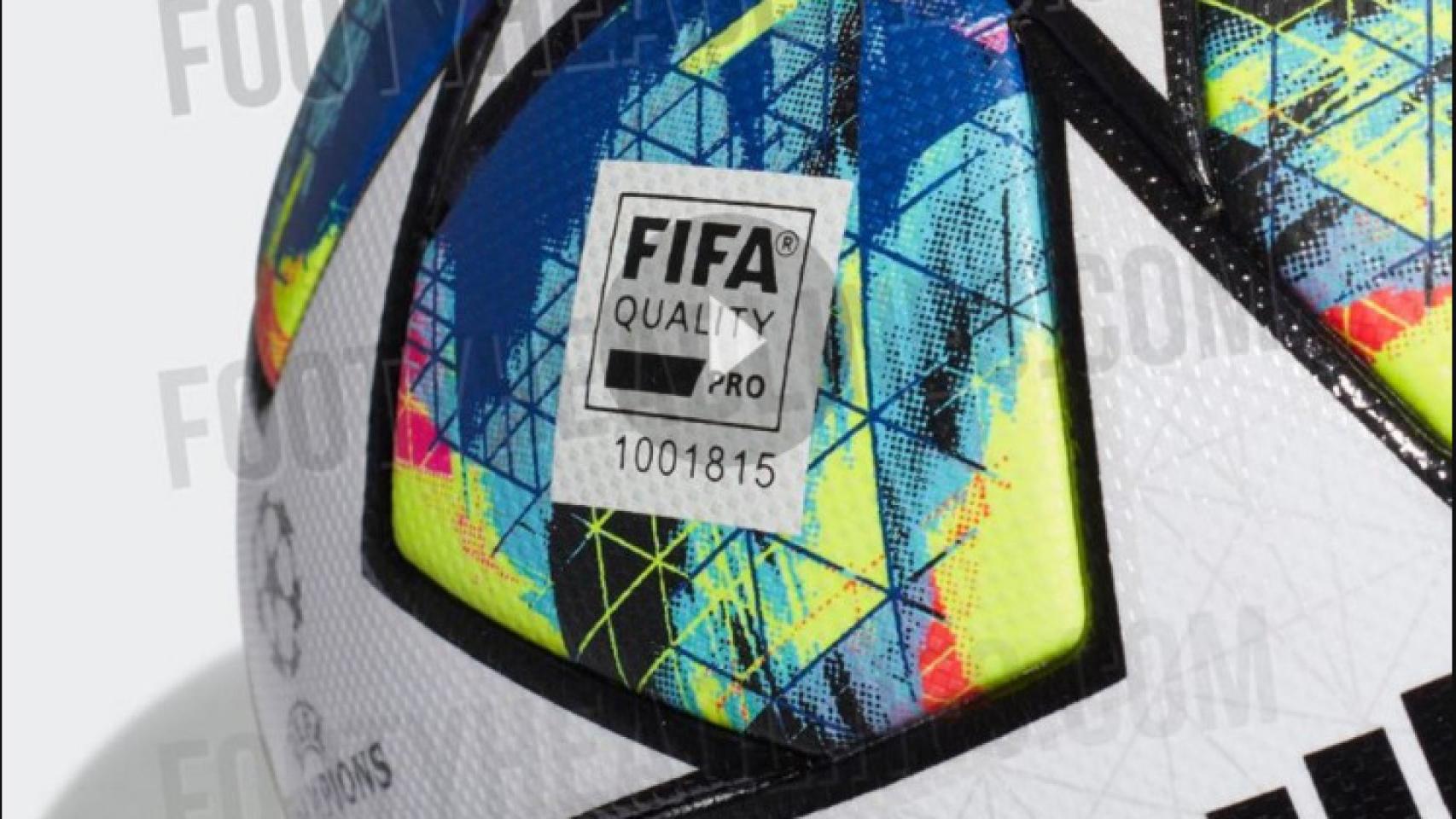 Así será el nuevo balón de la Champions League 2019/2020