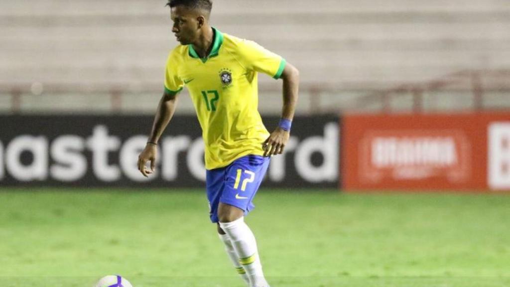 Rodrygo, convocado con Brasil por primera vez