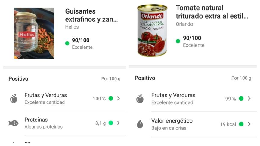 Dos compras con la app Yuka para elegir comida insana y saludable: la ...