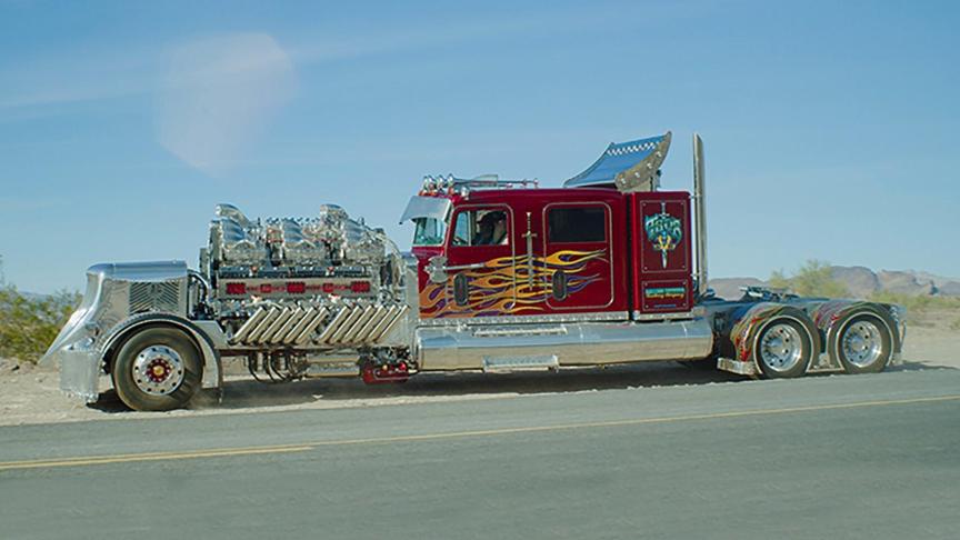 El camión más grande del mundo es una bestia con 4.000 CV de potencia