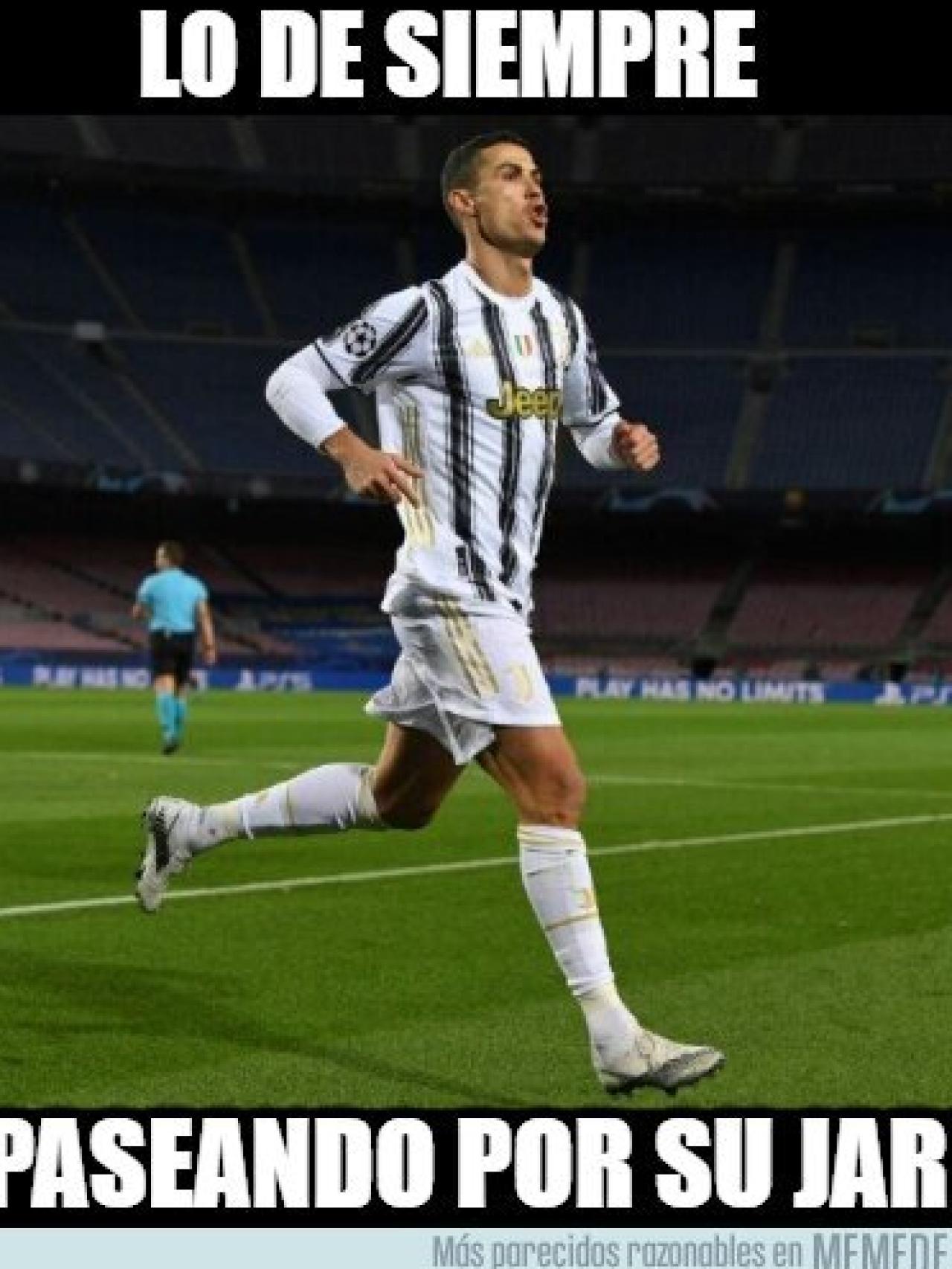 Con Dos Penales De Ronaldo Juventus Golea 3 0 A Barcelona Y Las Redes
