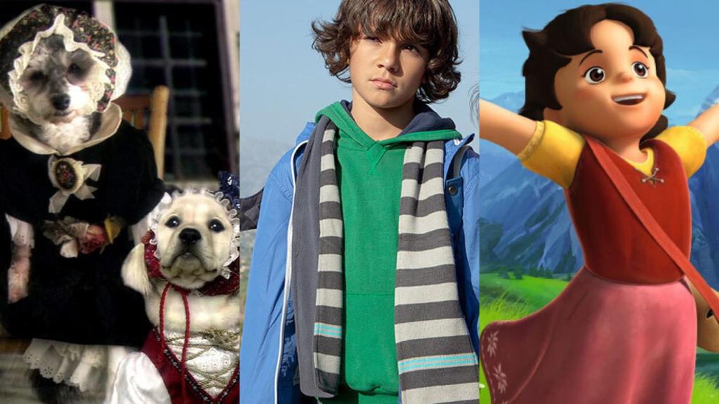 En acción real, con perros o en 3D: Los otros ‘Heidi’ y ‘Marco’ de la ...