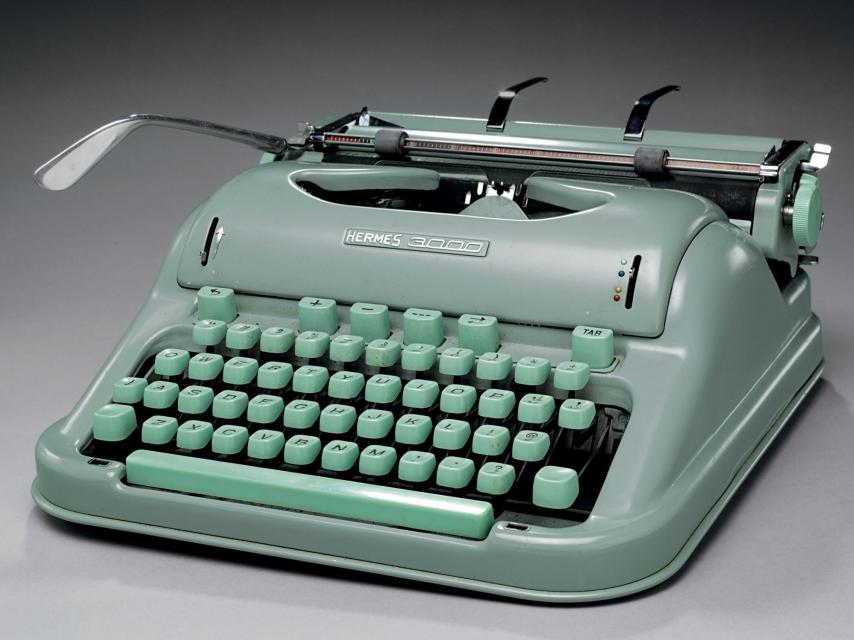 ¿Por qué la gente que mola usa máquinas de escribir?