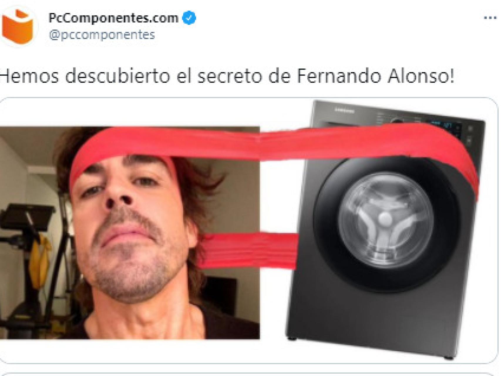 Los memes de Fernando Alonso con su imagen entrenando el cuello