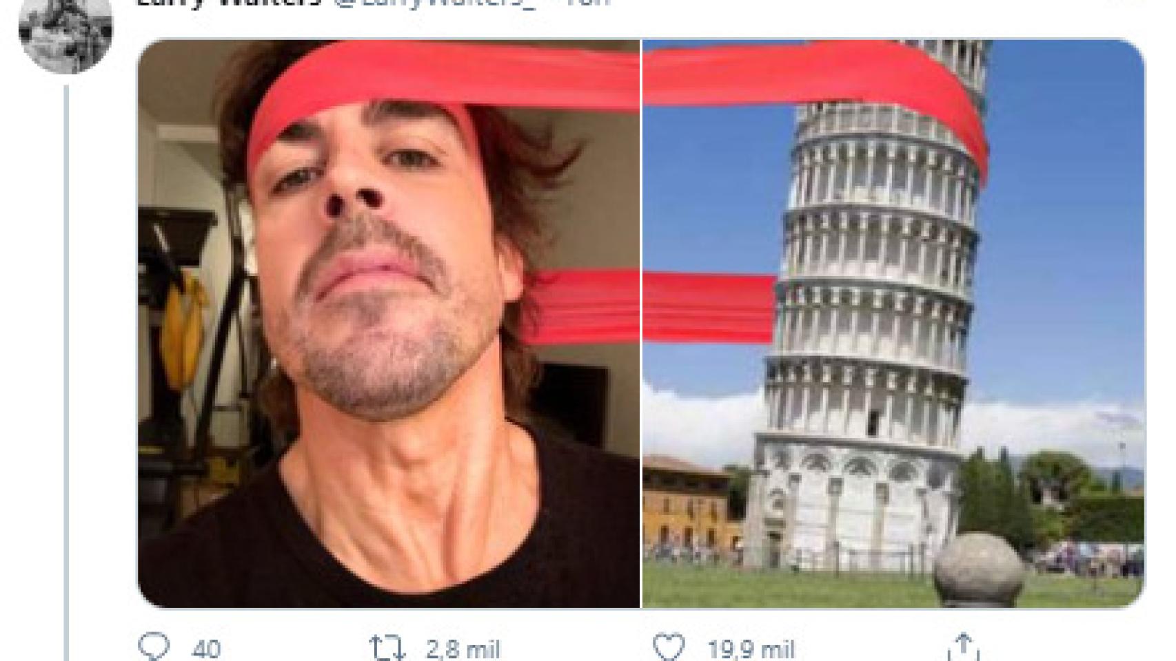 Los memes de Fernando Alonso con su imagen entrenando el cuello