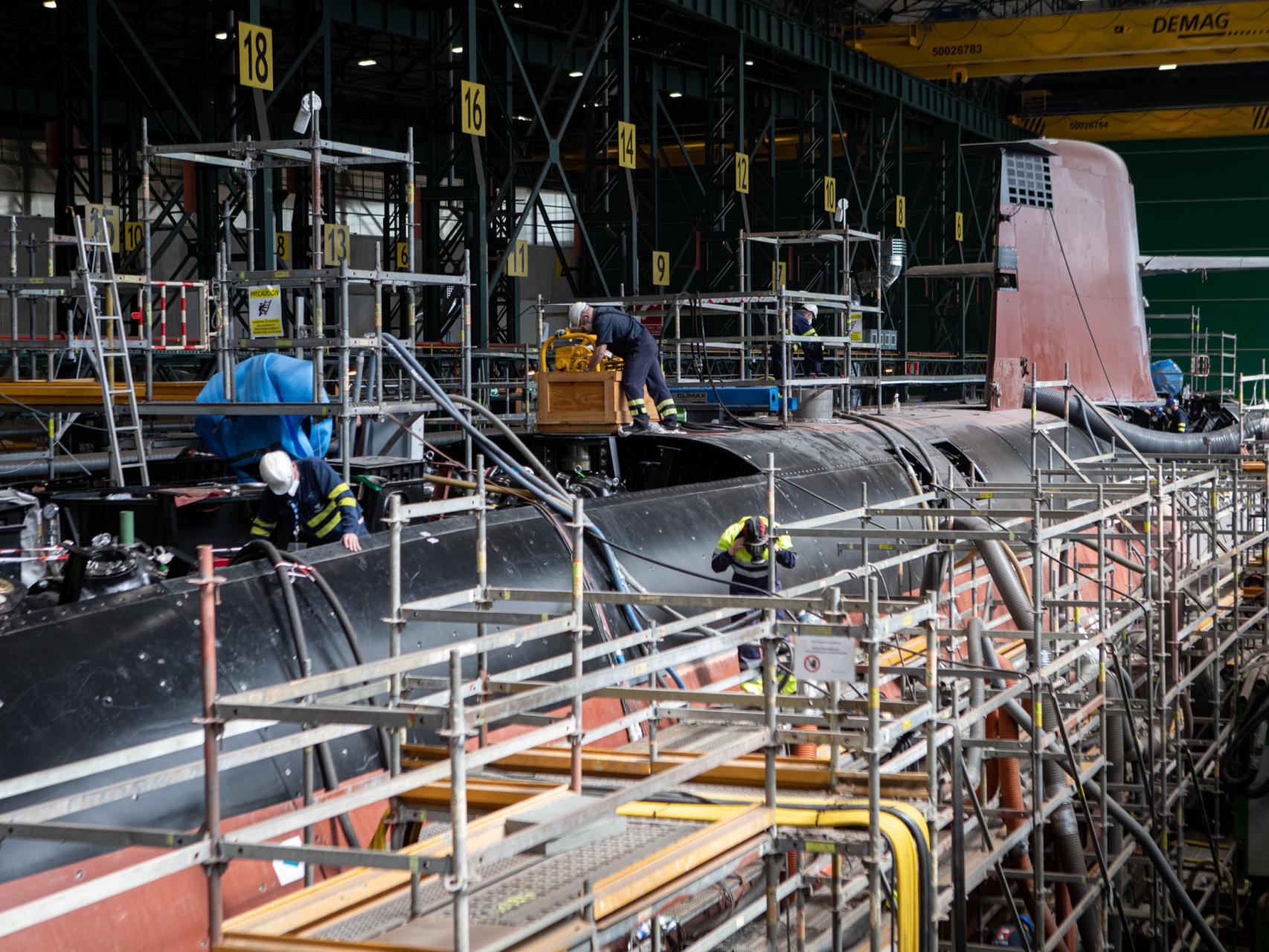 Así es el S-81, el ansiado submarino que Navantia produce para la Armada
