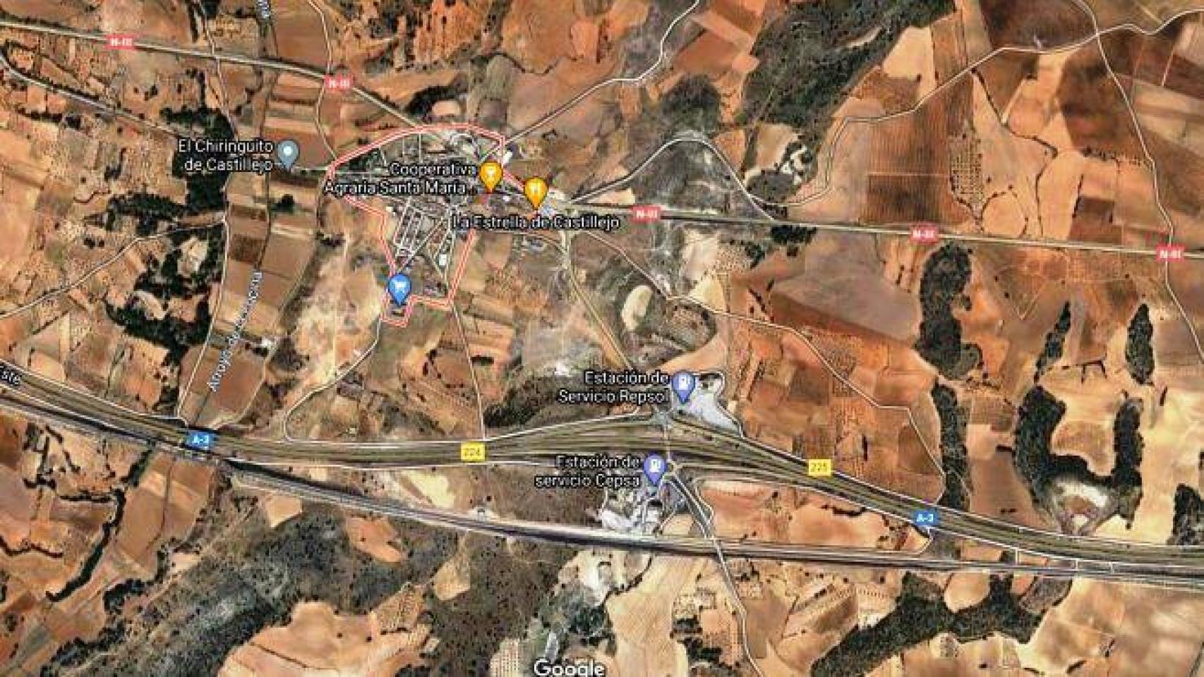 Cortada la A-3 por Castillejo de Iniesta (Cuenca) por el vuelco de un tráiler con dos remolques