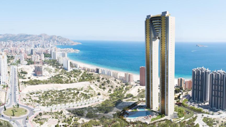 Benidorm abrirá este verano la torre residencial más alta de España tras 15 años