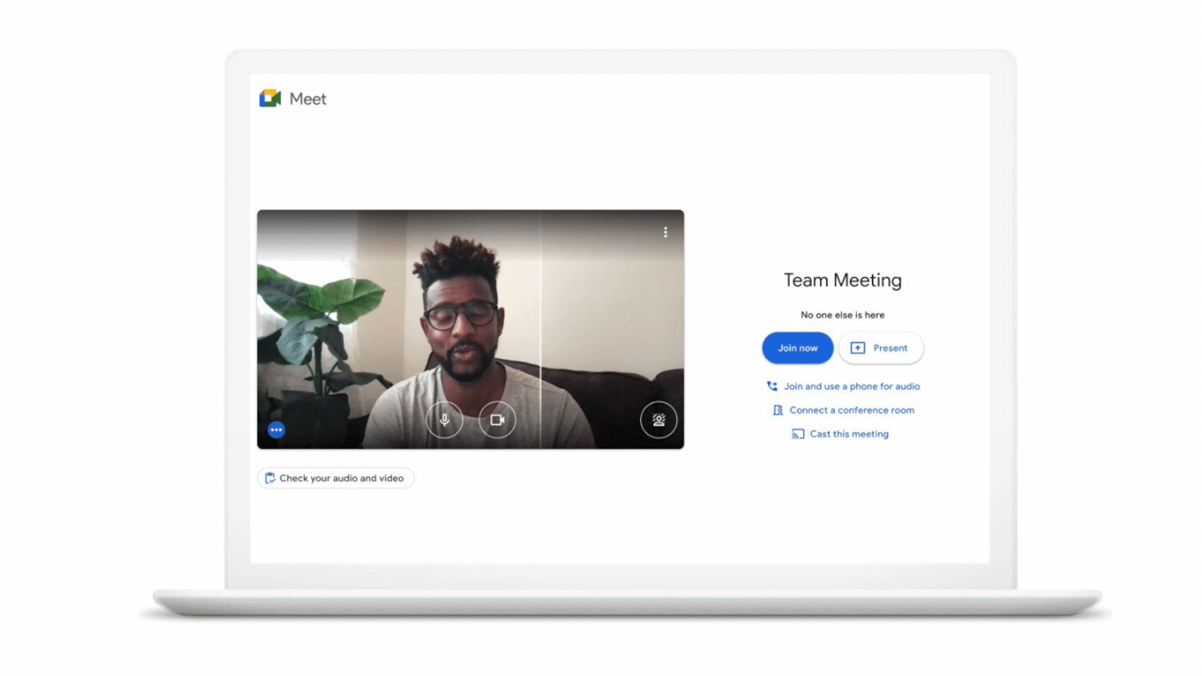 Google Meet se renueva con nueva interfaz y vídeos como fondo