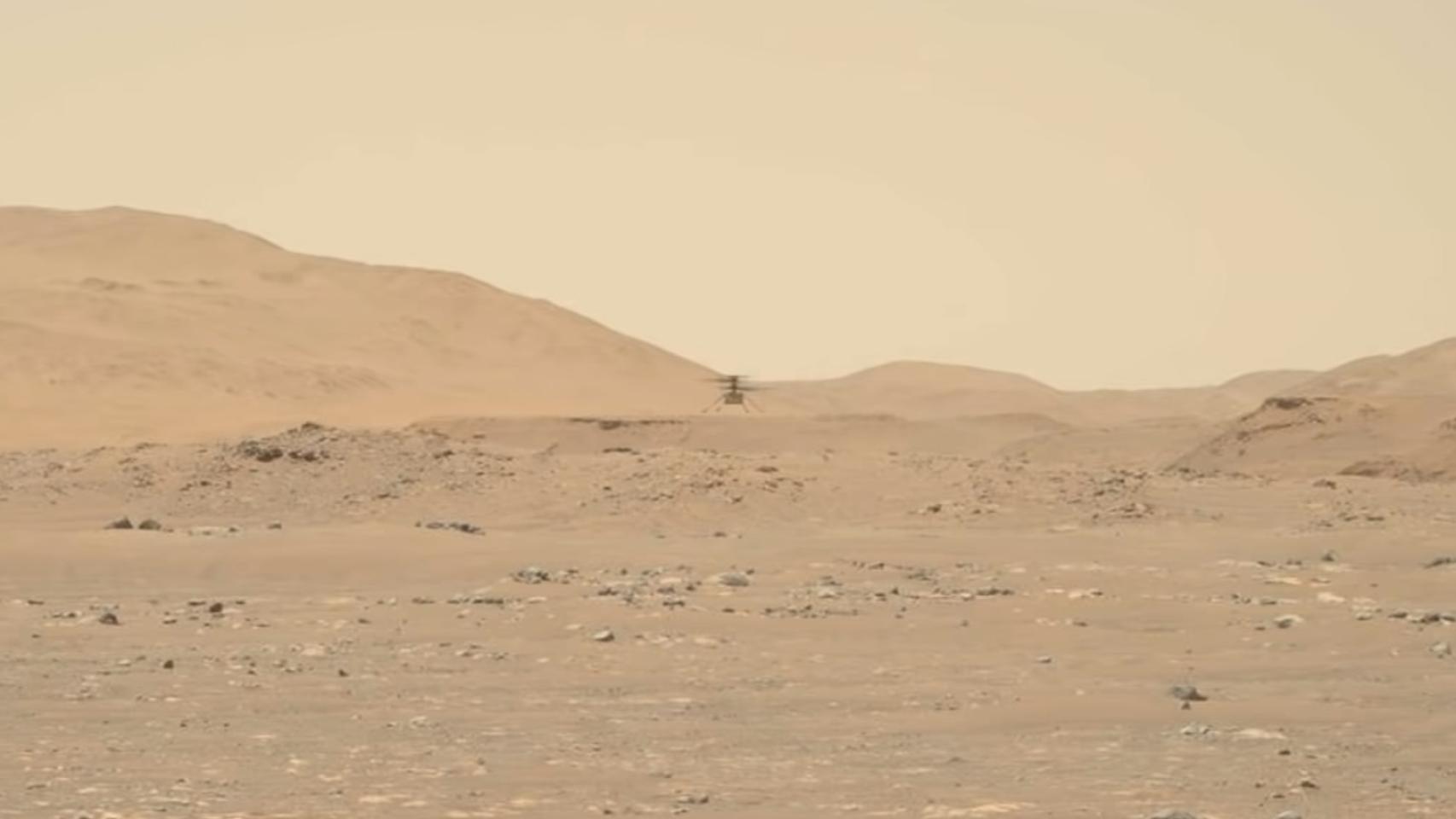 El Ingenuity vuela por tercera vez en Marte: más alto, más lejos y más ...