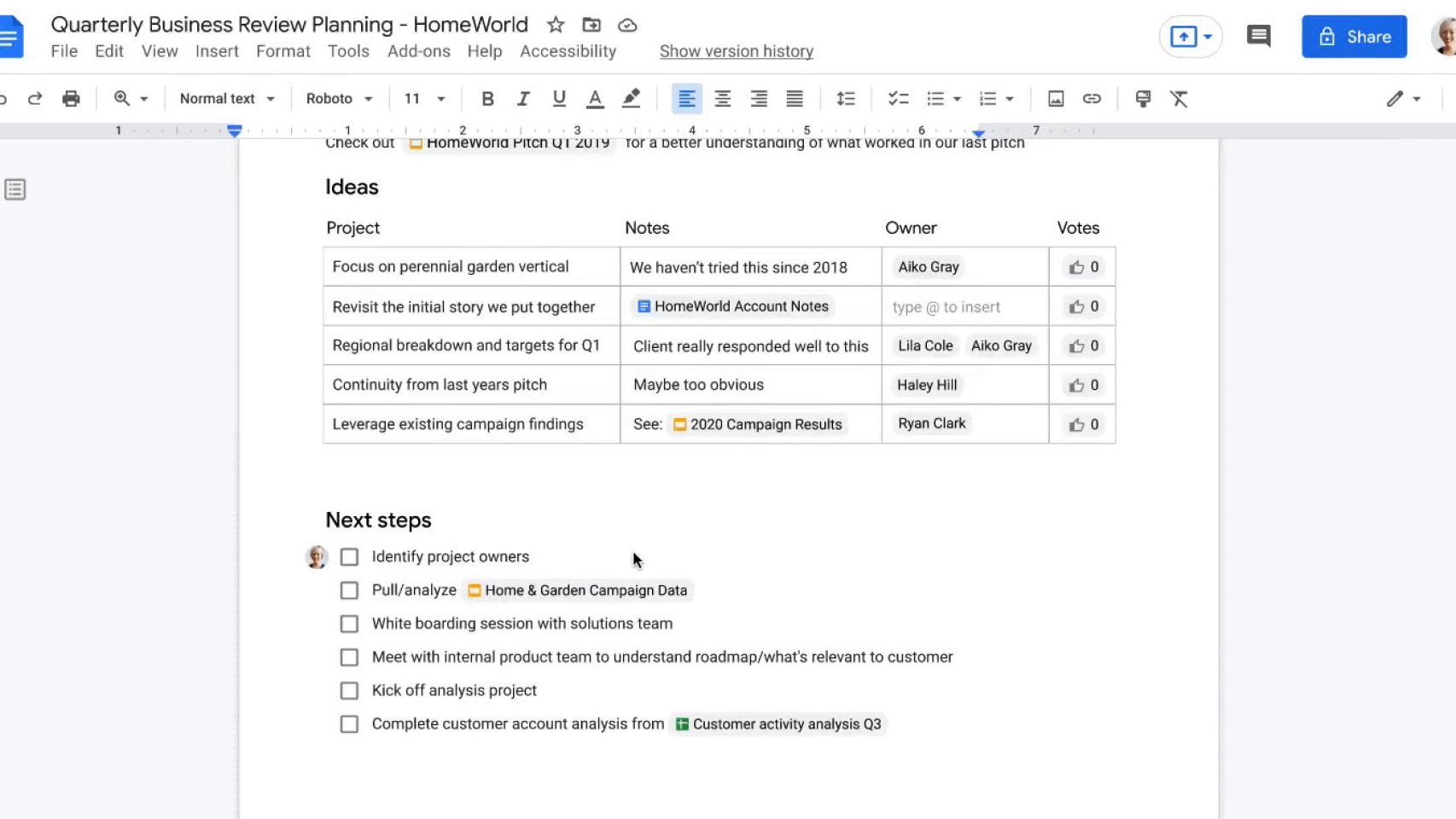 Google hace más fácil el teletrabajo: así es Smart Canvas, lo nuevo de ...