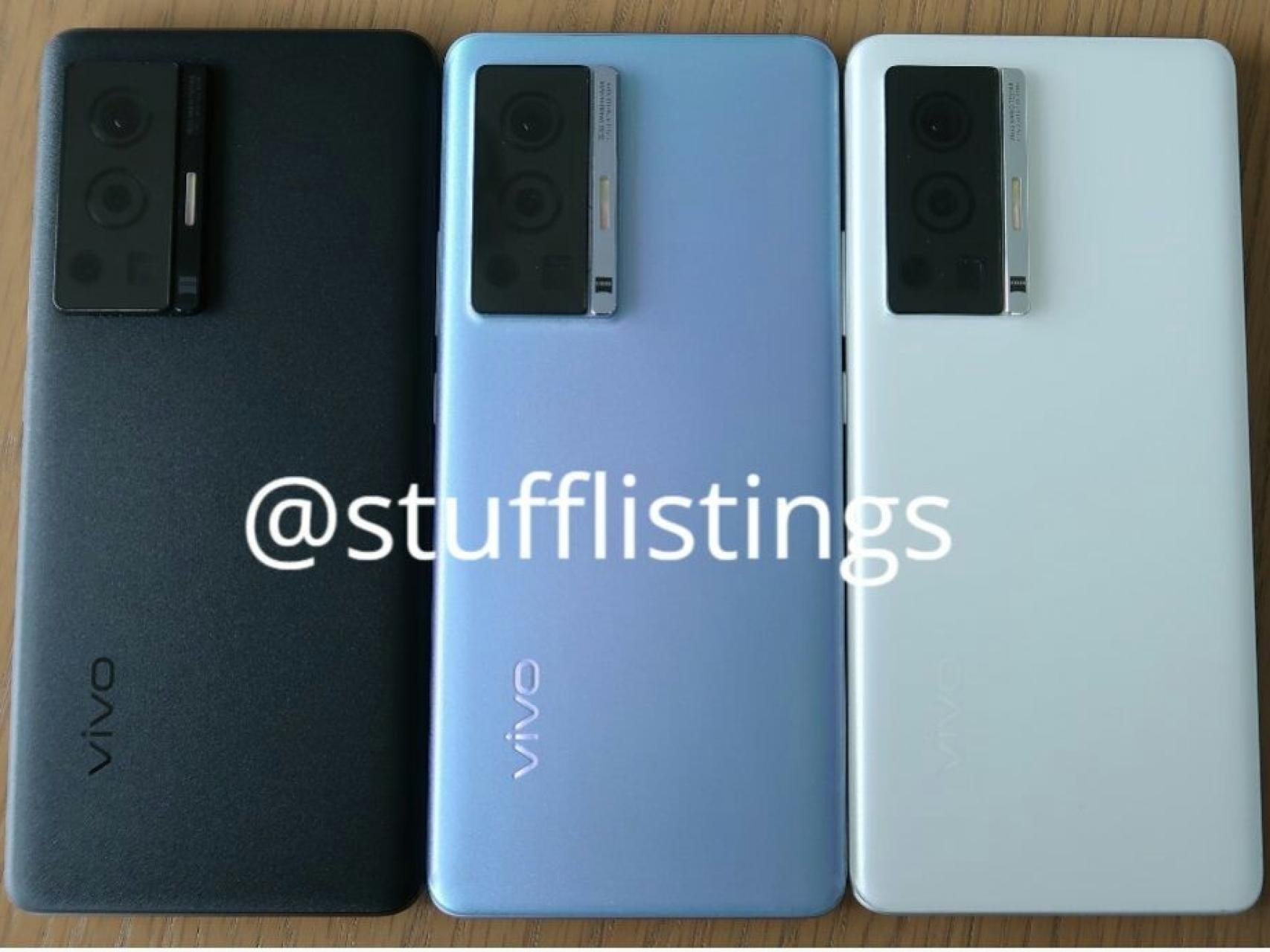 El Vivo X70 Pro se filtra: cuatro cámaras y colores muy sobrios