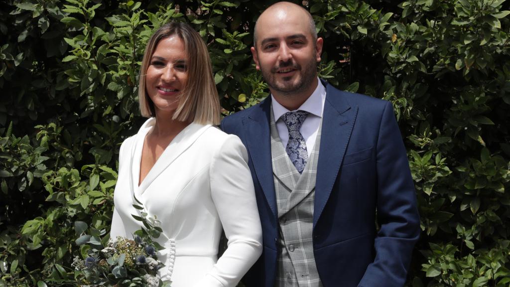 Aarón Guerrero y Salomé Gadea se dan el 'sí, quiero' en una emotiva e ...