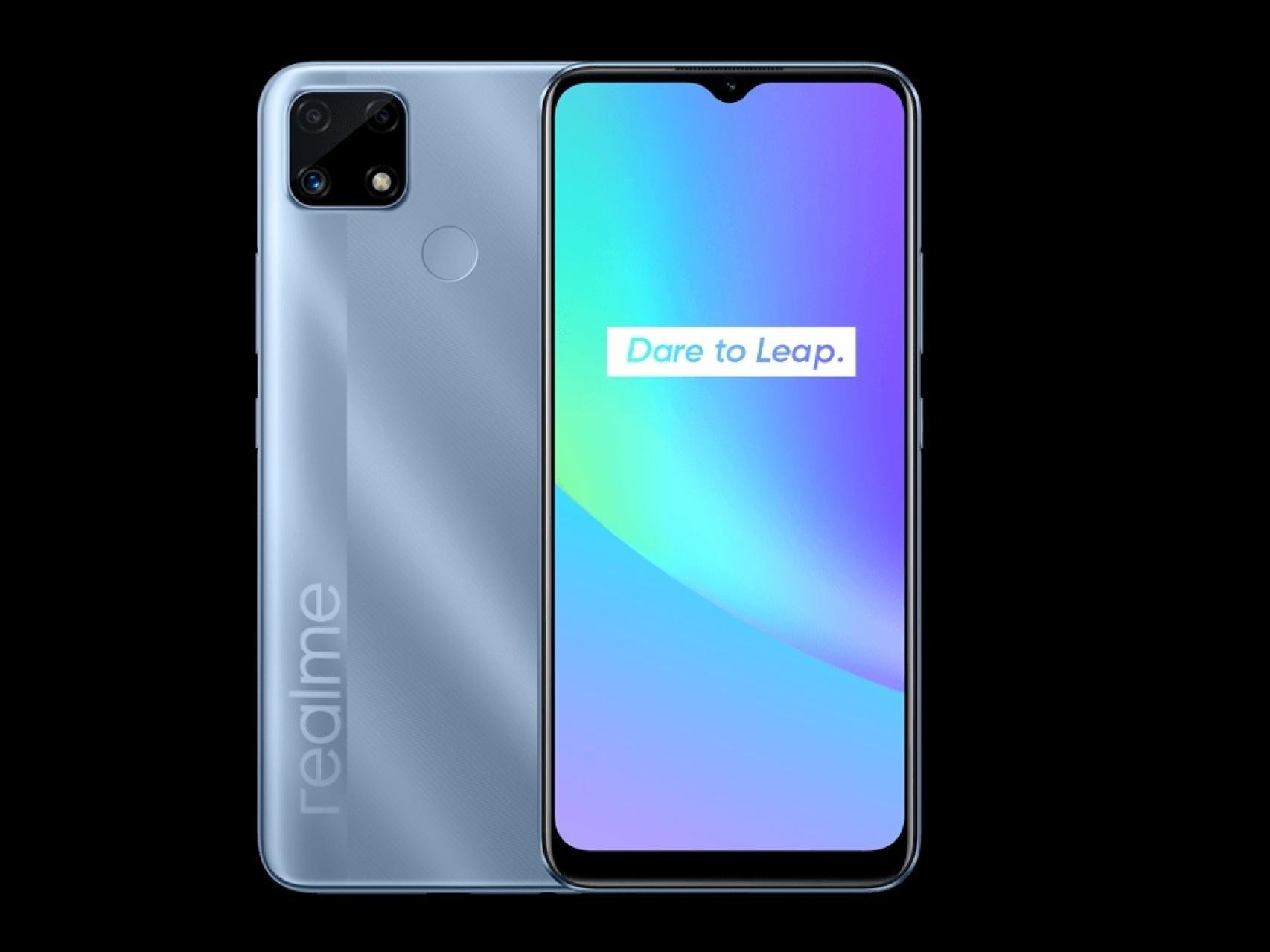 Nuevo realme C25s: un gama de entrada con gran batería