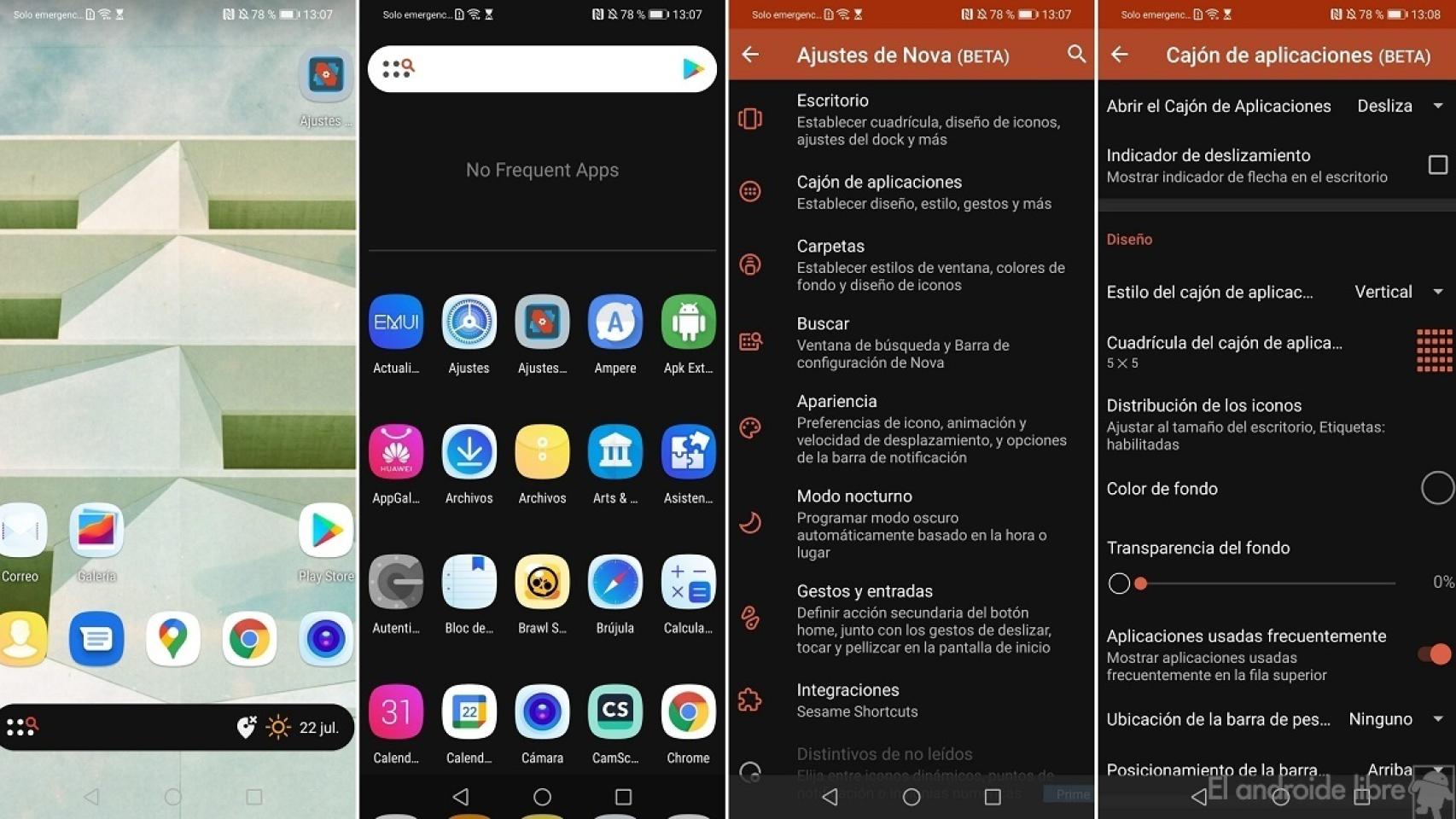 El mejor launcher Android tiene versión definitiva: Nova Luncher 7 sale ...