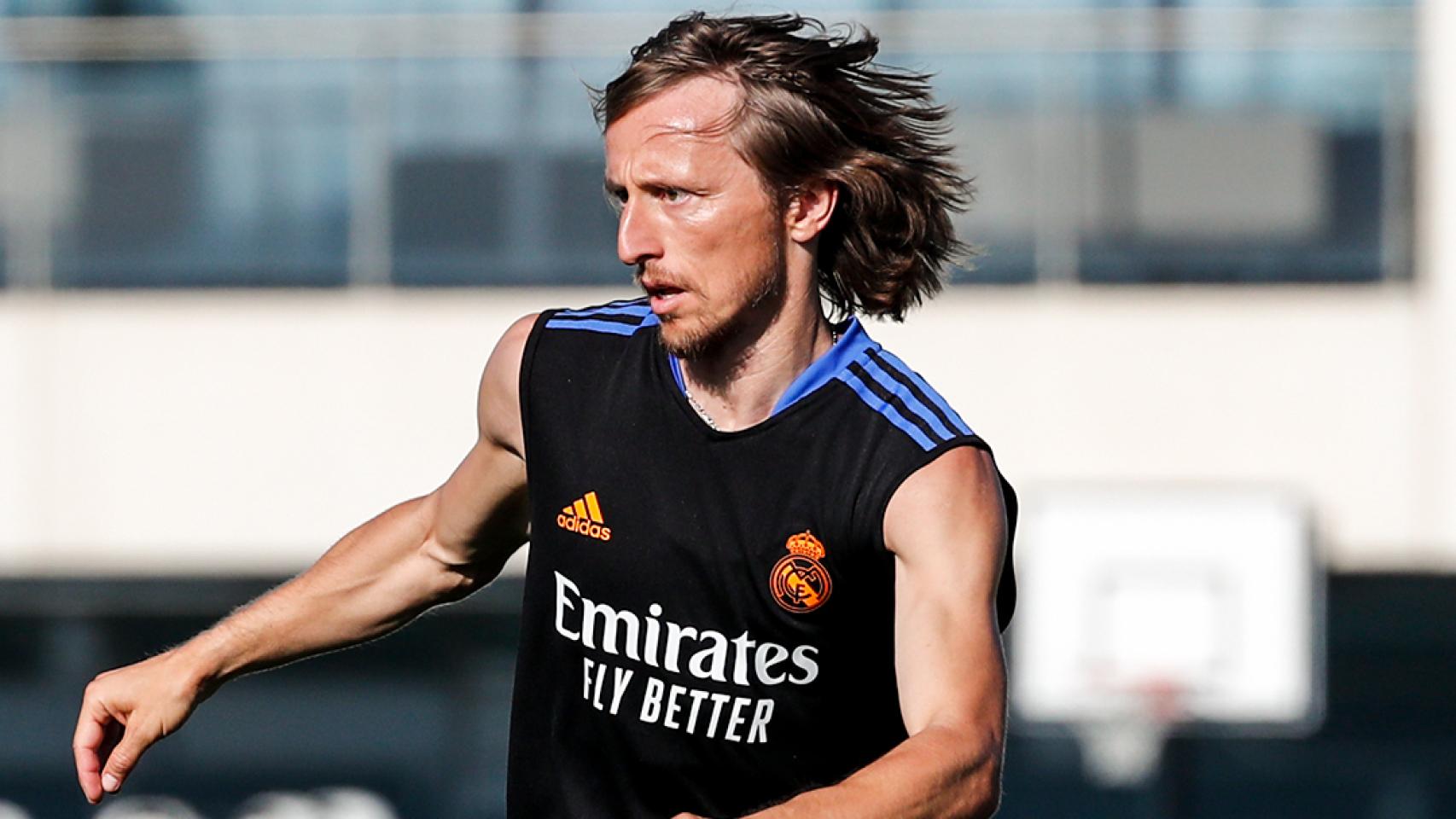 Modric presume en las redes de su brutal cambio físico