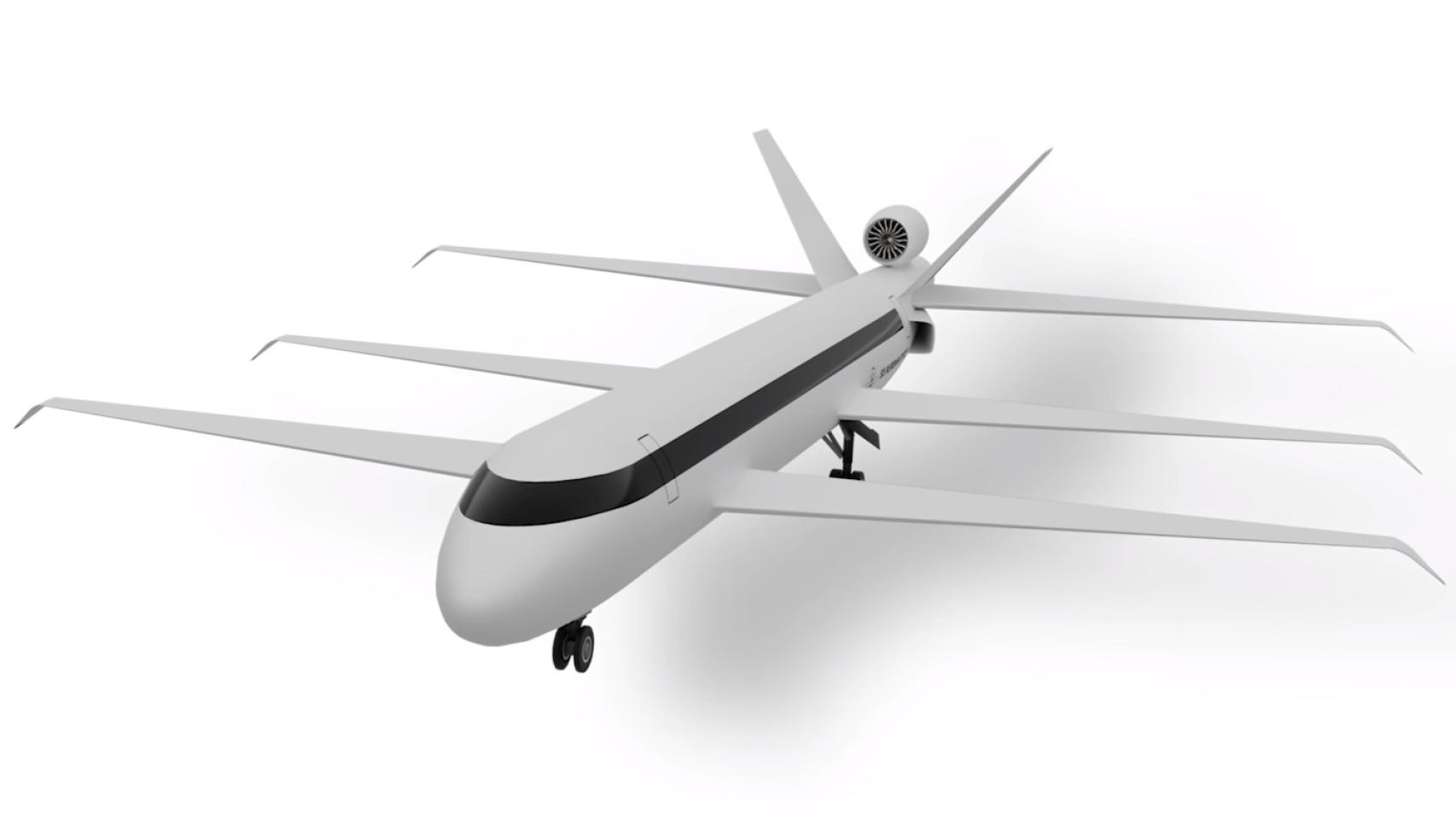 El avión de 6 alas que podrá unir Madrid con Australia sin parar