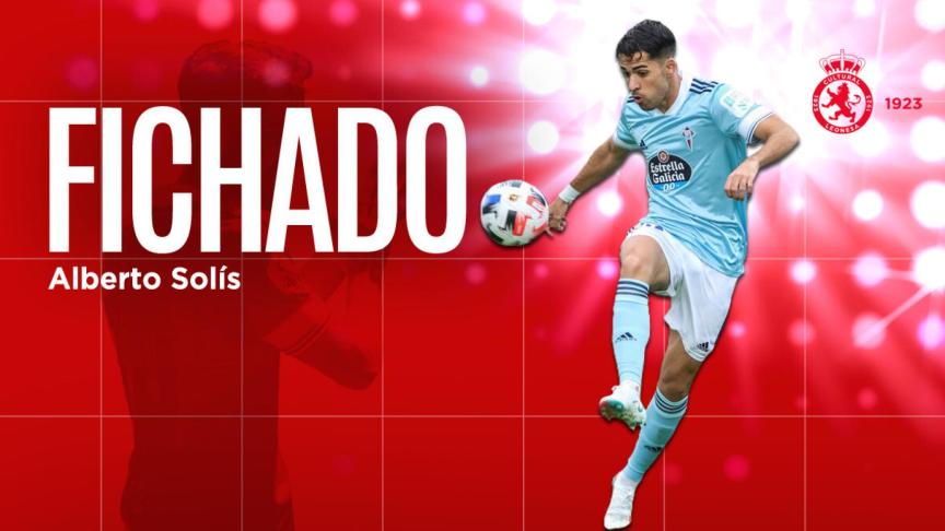 Alberto Solís es nuevo jugador de la Cultural, procedente del Celta