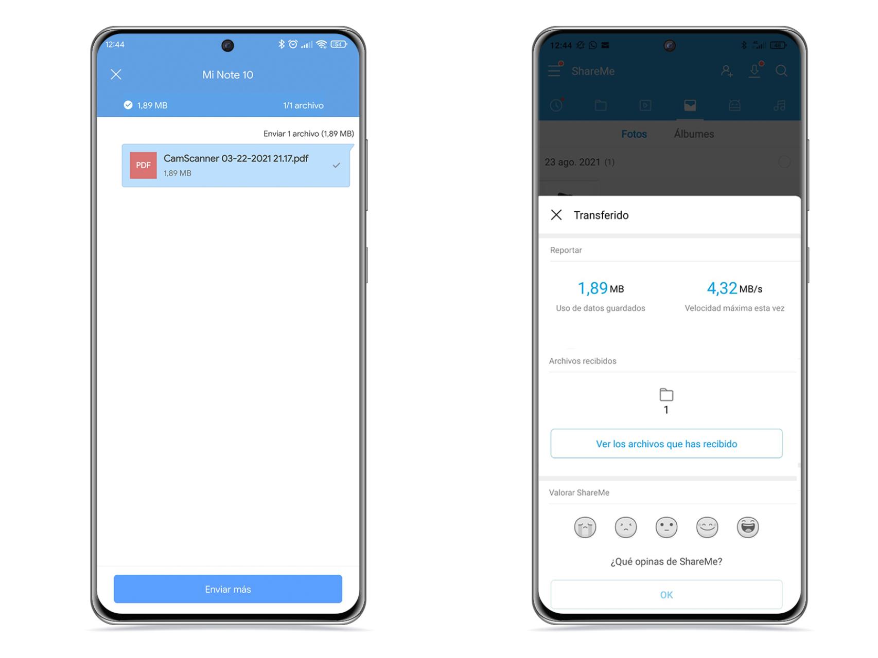Cómo utilizar ShareMe, el AirDrop de Xiaomi para enviar y recibir ...