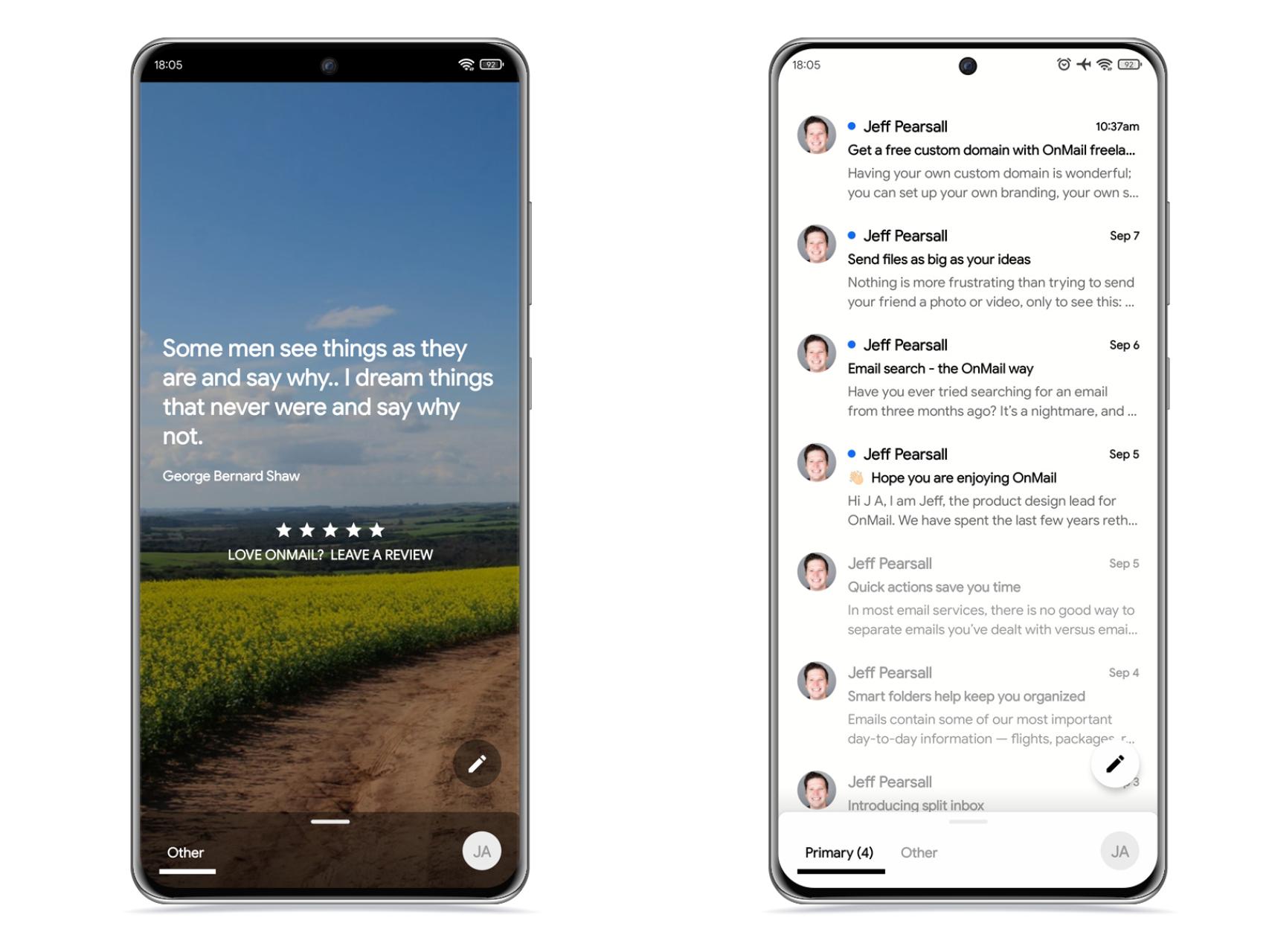 OnMail, el servicio de email para recibir correos sólo de quién tú quieras
