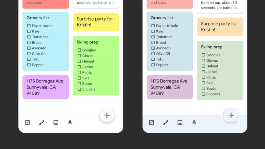 La app de notas de Google, Keep, cambia su diseño para adaptarse a ...