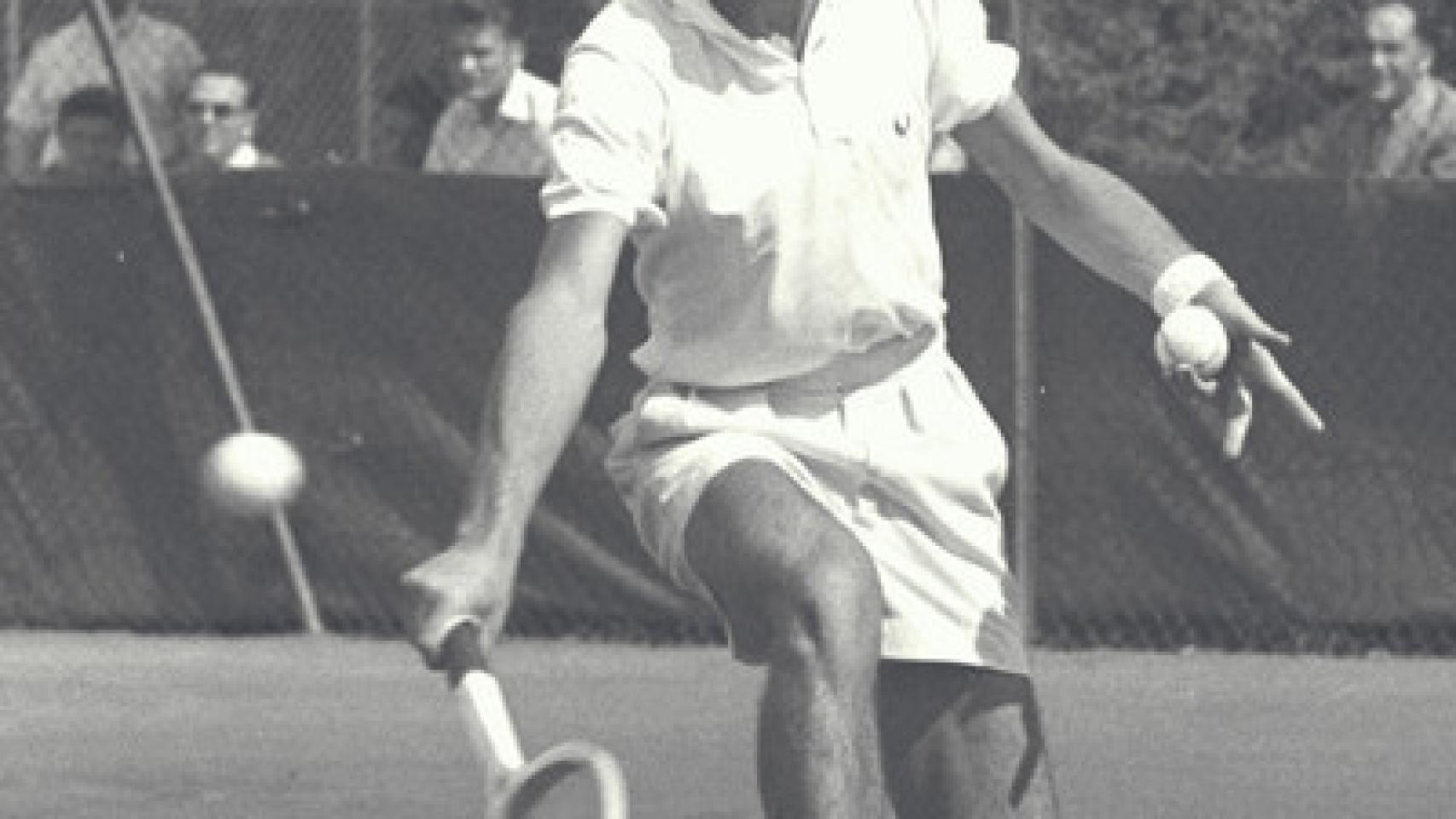 Manolo Santana, la vida en imágenes del pionero del tenis español