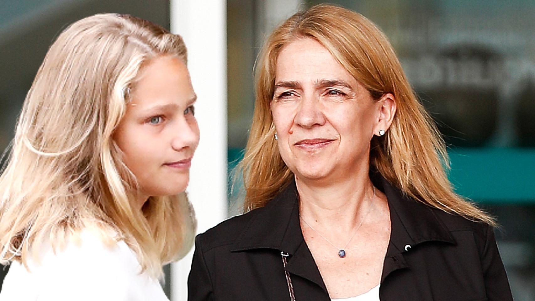 Irene Urdangarin, la 'única' compañía de la infanta Cristina en sus ...