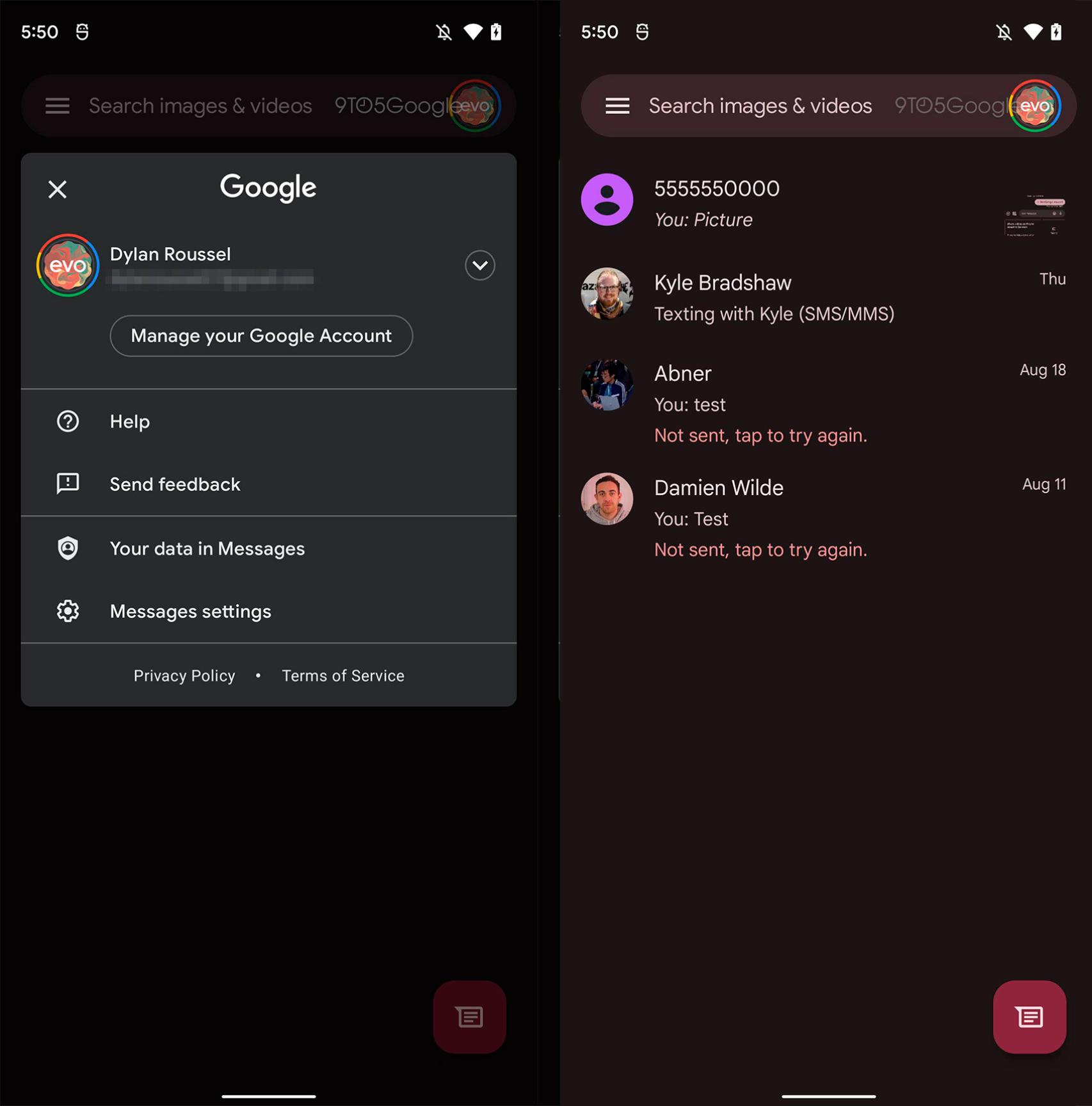 Mensajes de Google integrará carga de medios de Google Fotos y nueva ...