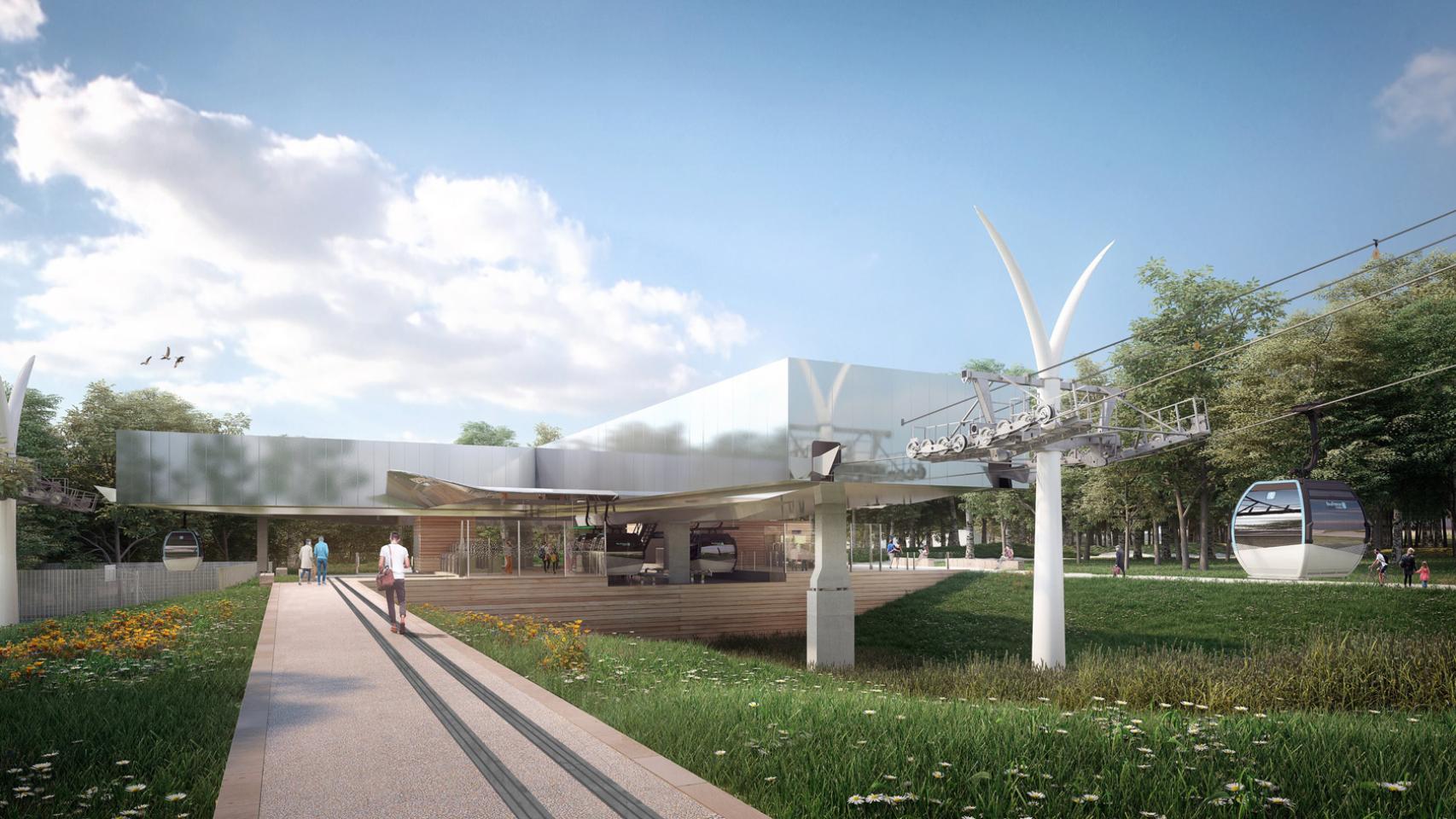 Así será el teleférico de París, su nuevo sistema de transporte público