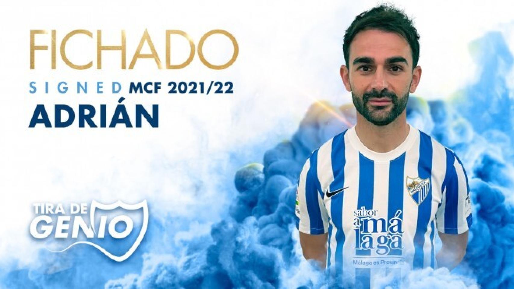 Adrián López vuelve a las filas del Málaga CF para 'enamorar' de nuevo ...