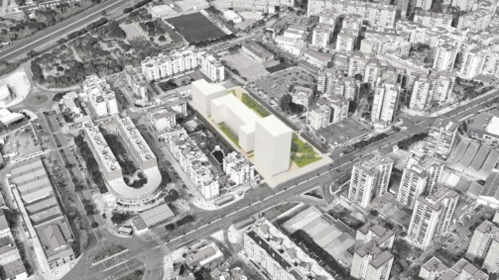 Una torre de 15 plantas y dos de pisos: así es la operación en las ...