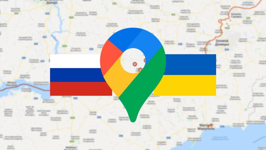 El mapa de Google Maps para seguir los movimientos de Rusia en su ...