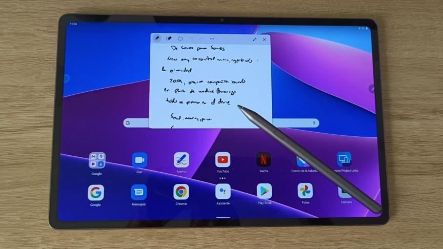 He probado la tablet de casi 13 pulgadas con la que ver pelis y series ...