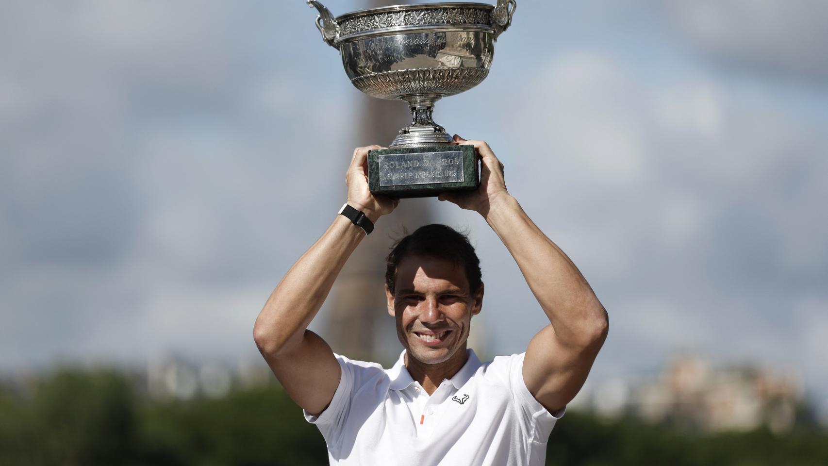 Rafa Nadal y la Torre Eiffel: el campeón de Roland Garros cumple con la ...