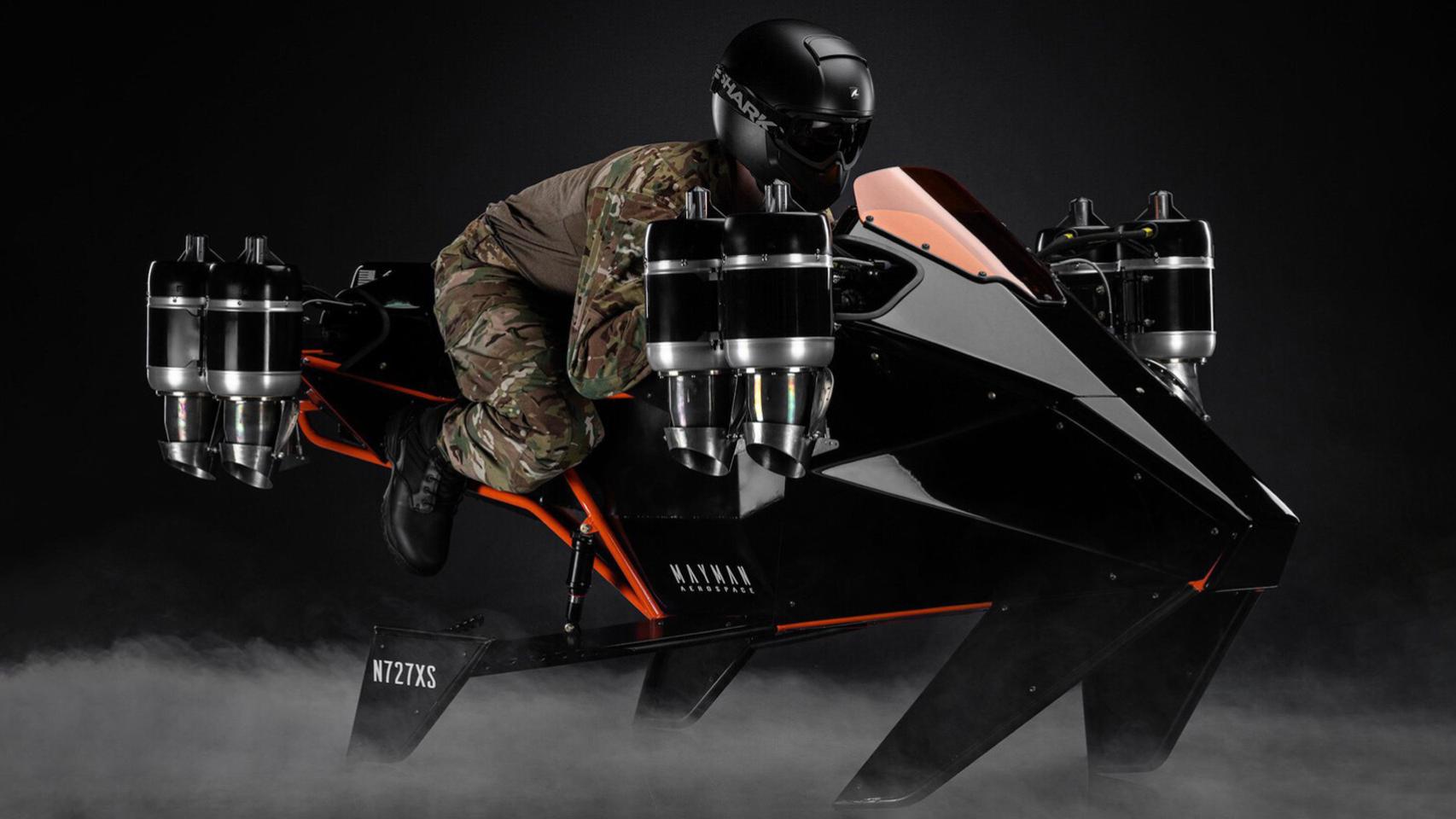 Así es Speeder, la increíble moto futurista capaz de volar a más de 4. ...