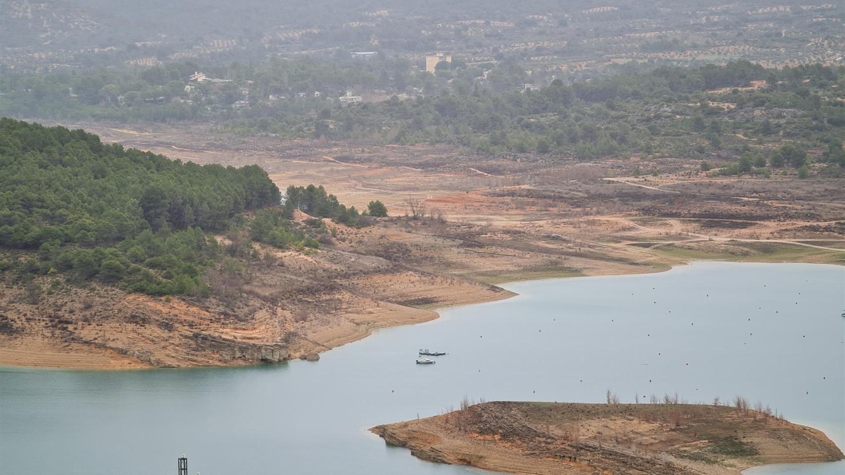 Los embalses de Entrepeñas y Buendía vuelven a perder agua de sus reservas