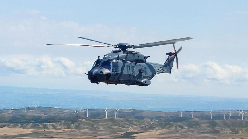 Así son los NH90, los helicópteros que protegerán Madrid durante la cumbre de la OTAN