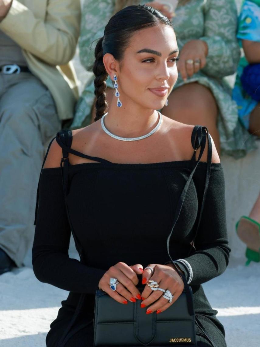 El peinado todoterreno de Georgina Rodríguez: la trenza XL para las ...