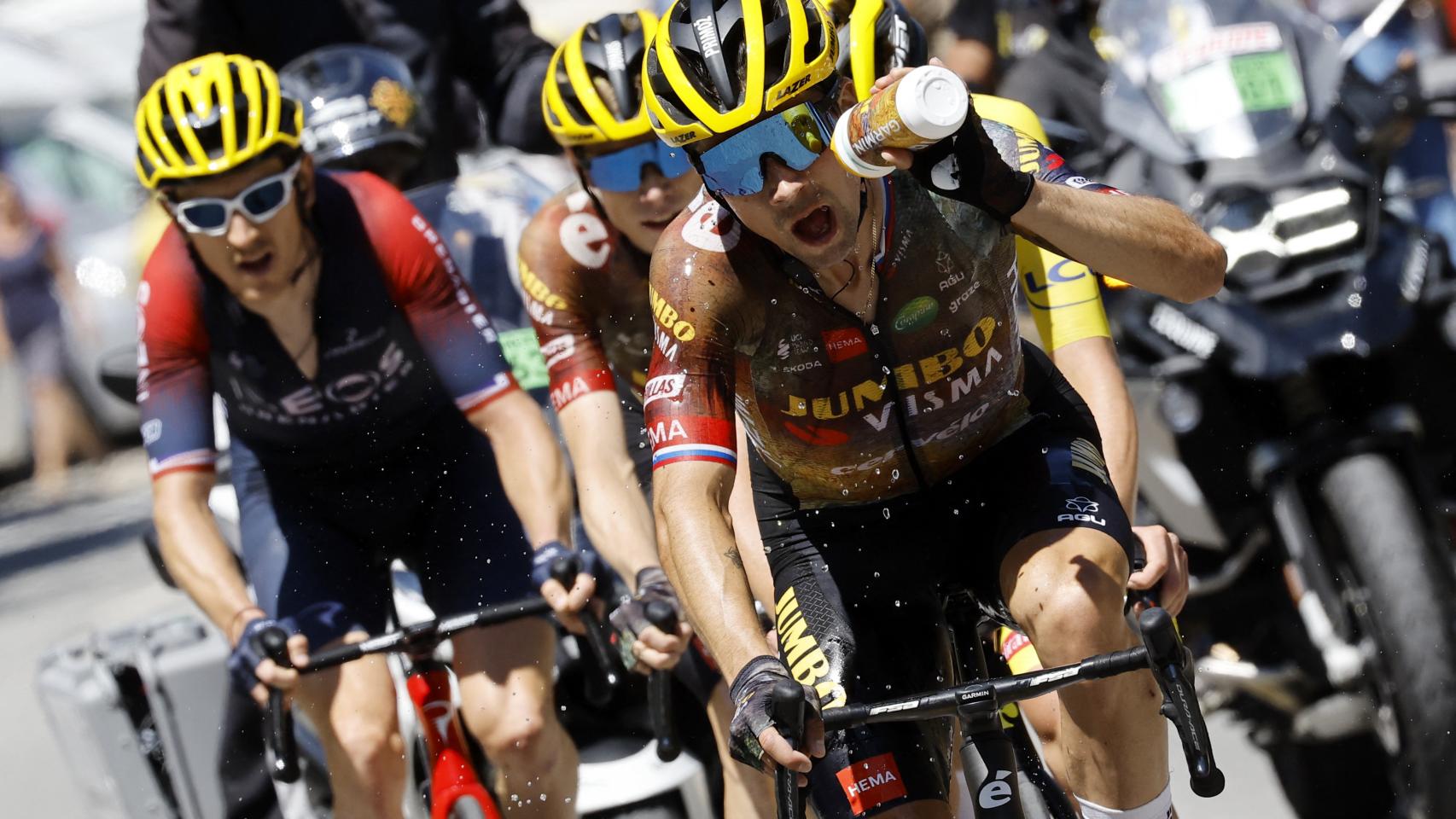 Roglic corre serio peligro de perderse La Vuelta: fractura de dos ...