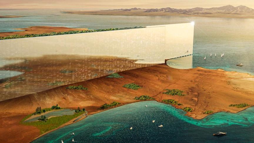 The Line, la impresionante ciudad lineal y con efecto espejo que Arabia ...